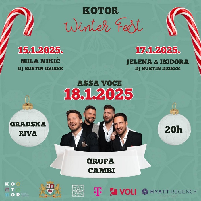 KRAJ ZIMSKIH FEŠTI ZA POČETAK NOVIH! - Radio Kotor
