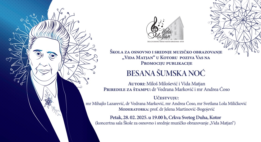 BESANA ŠUMSKA NOĆ - PUBLIKACIJA I MUZIČKA BAJKA - Radio Kotor